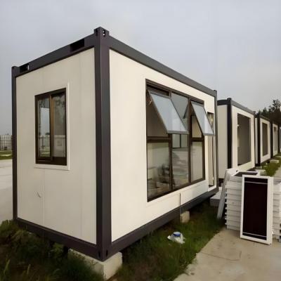 China Bajo costo fácil de construir lujosas casas de contenedores de paquete plano para EE.UU. en venta