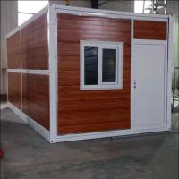 China 20ft Modular Prefab Fold Out Container Home Small Tiny House Fast Install 5800x2440mm for sale