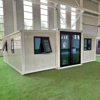 China Portable Expandable Container House 20ft 40ft Waterproof Modular Prefab Home for sale