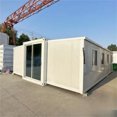 China 40 voet 3 slaapkamer Prefab mobiele uitbreidbare container huis persoonlijk appartement Te koop