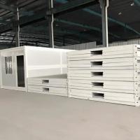 China Prefabricated Foldable Container Home 5800x2480mm Mobile House for Emergency Housing for sale