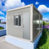 China Z-Type Folding Container House Quick Assemble 20 Year Lifespan Prefab Home for sale