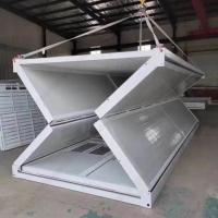 China 20ft Foldable Prefab Storage Container Home 5800x2480x2560mm Steel Structure for sale