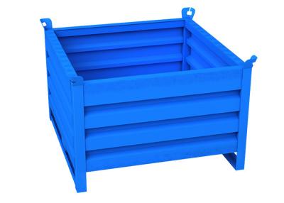 Cina Il supporto accatastabile ha ondulato i recipienti dei contenitori del metallo 1200x800mm in vendita
