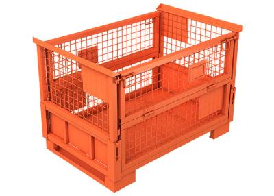Cina Contenitore 1000kg di Mesh Collapsible Pallet Cage Stillage del metallo in vendita