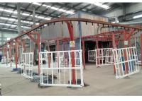 China Stackable Warehouse Storage Racks Portable Stacking Racks 3-5 Level Circular Steel Tube Post for sale