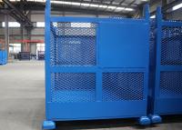 China Stackable Forklift Stillage Bin Mesh Pallet Cage Drop Front 1200x1000x890mm for sale