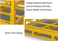 China Tyre Storage Stacking Rack Pallet 2240x1120mm 800kg Capacity Foldable for sale
