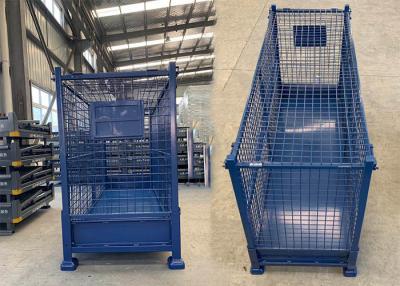China Gaiolas de paletes trancáveis ​​de vinhaça estendida para levantamento de malha de arame completa 3000 kg à venda