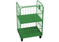 China L Type Collapsible Roll Cage Containers Box Electro Galvanized for sale
