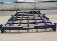 China Heavy Duty Powder Coated Stackable Racks 4 Posts 4 Layers 1500kg Wheel Load for sale