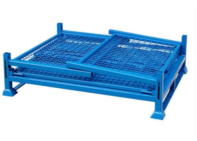 China A dobradura Mesh Stillages For Lifting vazio 1500Kg do OEM pulveriza revestimento revestido à venda