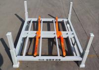 China Heavy Duty Powder Coated Stackable Racks 4 Posts 4 Layers 1500kg Wheel Load for sale