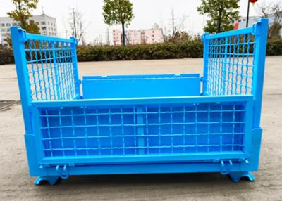 Cina Carico vuoto 1000x800mm del recipiente 1.5T dei supporti della gabbia pieghevole accatastabile del pallet in vendita