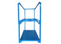 China Warehouse Stackable Steel Nestainer Storage Racks Pallet 1300x1200mm 1000kg Capacity for sale