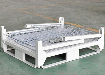 中国 カスタマイズされた折りたたみ倉庫の低い台の木枠パレット箱1000Kg 販売のため