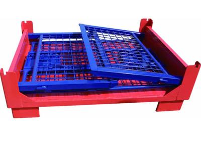China De opvouwbare Lading van de de Stellagecontainer 1000Kg van de Palletopslag voor Motorfiets Te koop