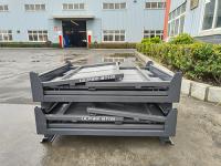 China Customized Steel Collapsible Pallet Cage 1000-2000kg Load Capacity Padlock Locking for sale