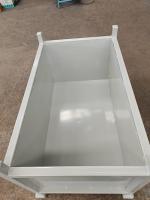 China Customizable Metal Pallet Cage 500kg-3000kg Stackable Storage Cage with Wheels for sale