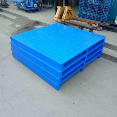 Cina Efficient Logistics Solution Stackable Metal Steel Pallet With ISO4001 Certification in vendita