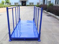 China Portable Stacking Racks 2000mm Post Height 1000kg Load Capacity Caster Wheels 50mm Width for sale
