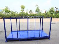 China Portable Stacking Racks 2000mm Post Height 1000kg Load Capacity Caster Wheels 50mm Width for sale