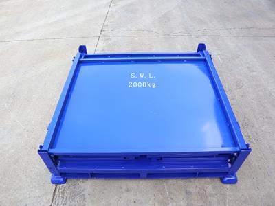 Cina Flexible And Stackable Metal Pallet Cage With Custom Options in vendita