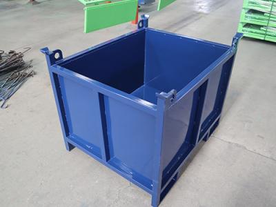 Cina Space Saving Storage Solution Stacking Steel Cage With Foldable Design in vendita