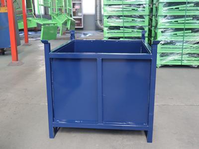 Cina Customized Q235 Steel Metal Storage Cage Efficient Inventory Management in vendita