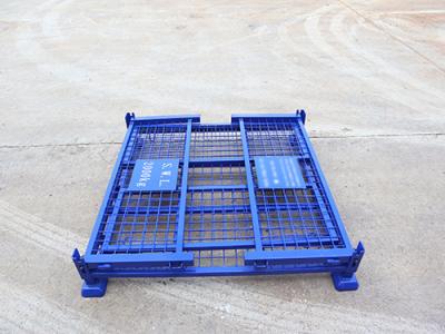 Cina 500kg-2000kg Logistics Collapsible Pallet Cages Efficient Handling And Storage Solution in vendita