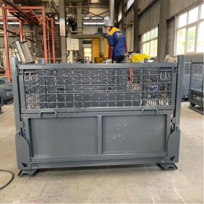 Cina 1200mm Stillage Pallet Cage Optional Wheels For Increased Flexibility in vendita