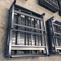 China Customized Steel Collapsible Pallet Cage 500kg-2000kg Load Bearing ISO9001 for sale