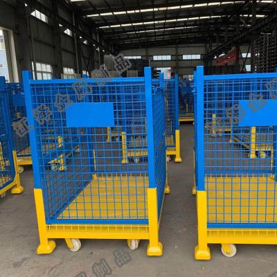 China Steel Collapsible Pallet Cage For Customized Requirements Load Bearing 500kg-2000kg Te koop