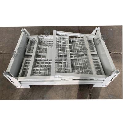 China Secure Pallet Cages With Padlock Locking System 500kg - 2000kg Load Bearing Te koop