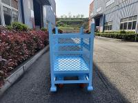 China Heavy Duty Steel Stillage Cage Galvanized Electrostatic Spraying Custom Load 800kg for sale