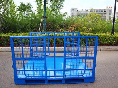 Cina Cage a pallet portanti da 1000 kg a 2000 kg con sistema di blocco a lucchetto in vendita