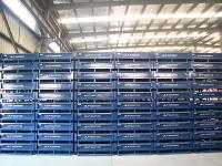 China Collapsible Pallet Cage Steel Construction 500kg-2000kg Load Bearing 50mm Mesh for sale