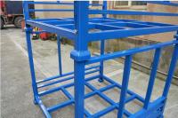 China Heavy Duty Galvanized Stacking Steel Post Pallet Racking 1000-2200mm 100-1000kg for sale