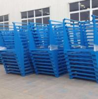 China Welded Steel Nestainer Rack 1000kg Capacity Stackable 5 High Foldable Storage for sale