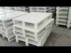 Steel Pallet Heavy Duty Industrial Iron Steel Pallet Four Way Entry Metal Pallet