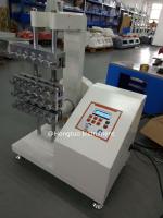 China Flex Cracking Growing Tester, Vulcanized Rubber Leather Flexing Resistance Testing Machine DH-DM for sale