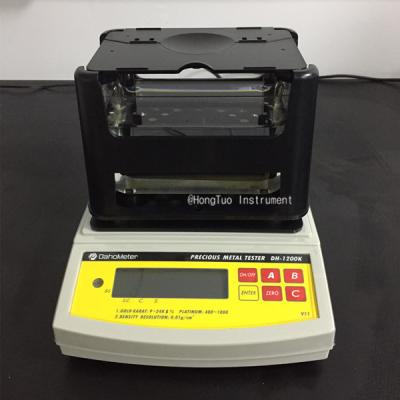 China Digital Electronic Archimedes Gold Tester Machine Densimeter for Gold Precious Metal Purity Tester for sale