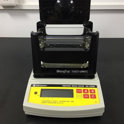 China Digital Electronic Archimedes Gold Tester Machine Densimeter for Gold Precious Metal Purity Tester for sale