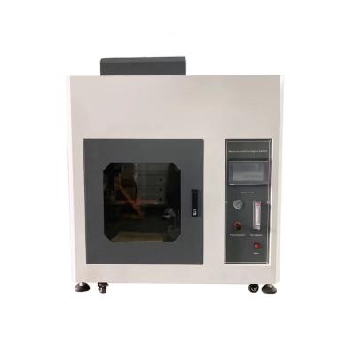 China Horizontal Vertical Flame Testing Equipment Burning Tester Horizontal Vertical Flame Chamber HT-2408T-L for sale