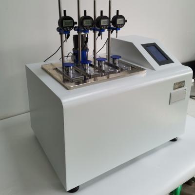 China DH-300A Touch Screen Vicat Softening Point Temperature Tester, HDT Vicat Testing Machine for Plastic Rubber Materials for sale