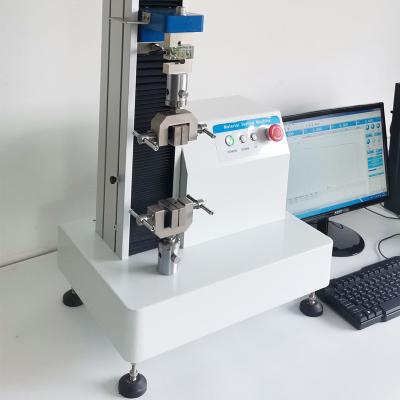 China Desktop Single Column Tensile Testing Machines / Strength Tester With AC Servo Motor for Zipper WDW-5 for sale