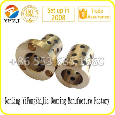 China Oilless Components Series Oilless Brass Bushing,Guide bushes,Graphite bushing for sale