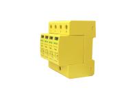 China 40kA 4 Pole Pluggable AC Surge Protective Device Type 2 SPD 320V for sale