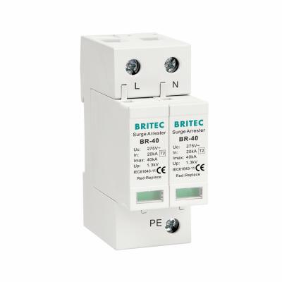 диапазон изменения частот 385V/440V ограничителя перенапряжения типа 2 50Hz 40kA