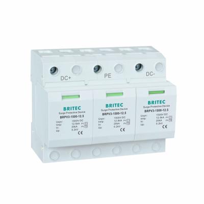China BRPV3-1000 DC Surge Protection Device 1000v Surge Arrester Solar PV SPD for sale